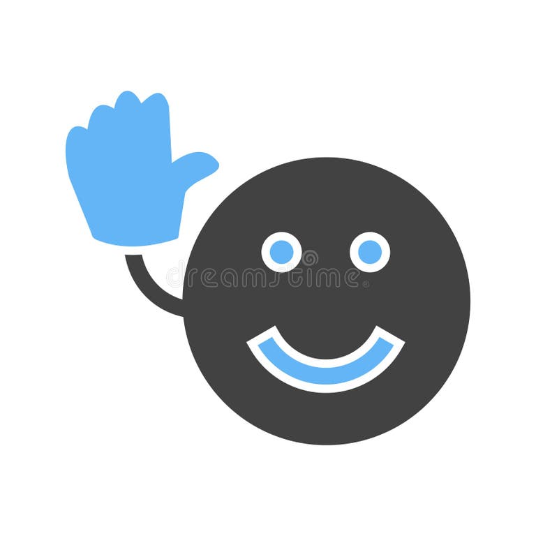 Bye, wave, goodbye stock vector. Illustration of five - 111379265