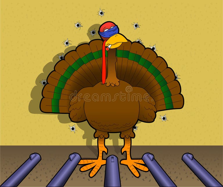 Cartoon Rifle Turkey Stock Illustrations – 25 Cartoon Rifle Turkey ...