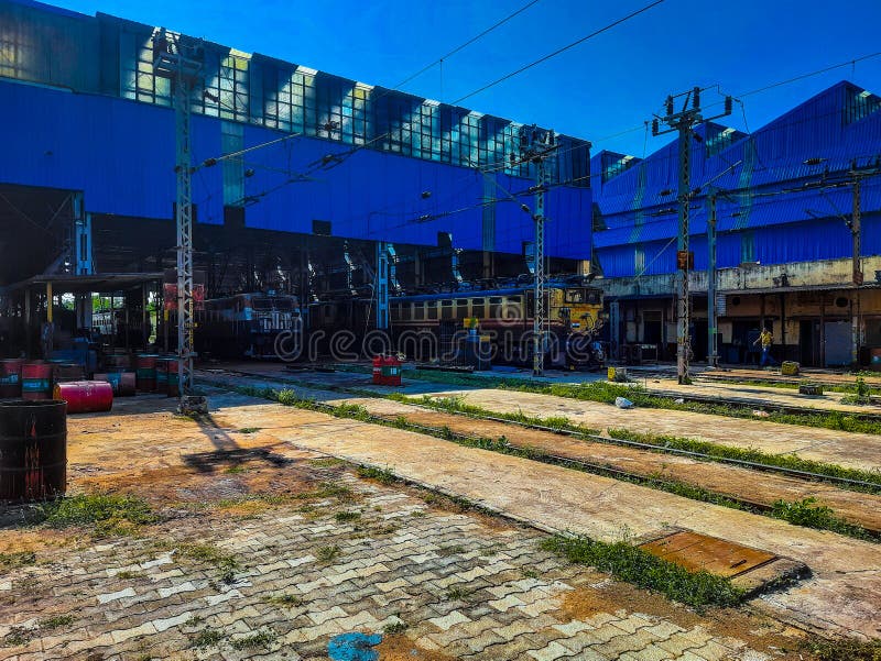 Large Blue Metal Clad Building Stock Photos - Free & Royalty-Free Stock ...