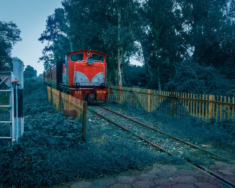 Indian Railways Narrow Gauge Train 09071 Bilimora - Waghai NG Mix ...