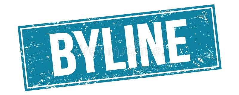 Byline Stock Illustrations – 58 Byline Stock Illustrations, Vectors ...