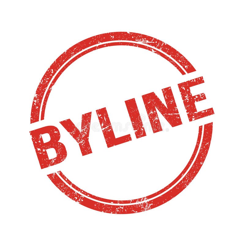 Byline Stock Illustrations – 58 Byline Stock Illustrations, Vectors ...