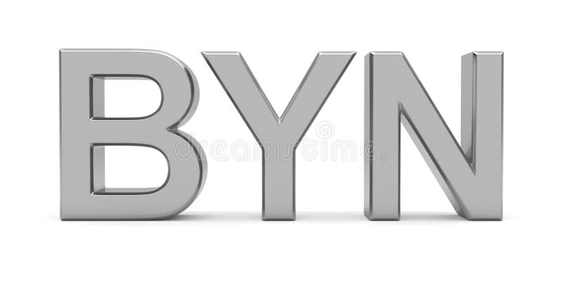 Byn Belarusian Ruble Currency Code Stock Illustrations – 7 Byn ...