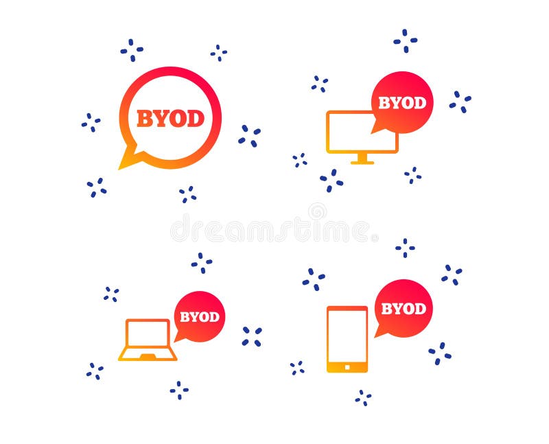 Byod Icons Stock Illustrations – 117 Byod Icons Stock Illustrations ...