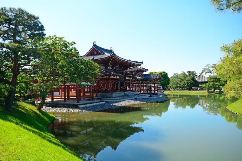 Byodo-in Buddhist Temple, Uji, Japan Stock Image - Image of cultural ...