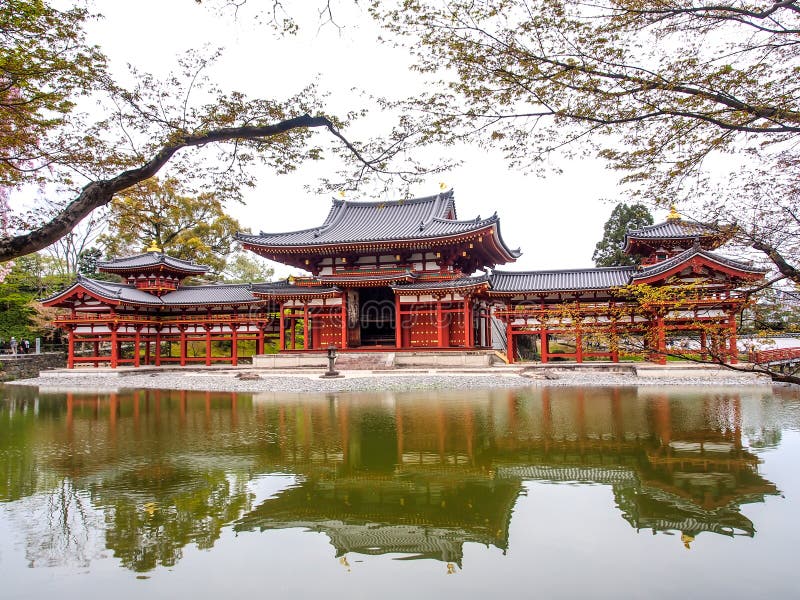 Byodo-im Tempel Kyoto, Japan 3 Stockbild - Bild von religion, szenisch ...
