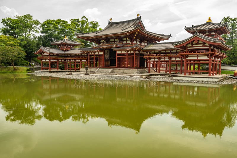 Byodo-in Temple in Kyoto stock image. Image of buddhist - 247081243