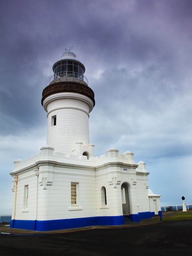 Cape Byron Lighthouse at Byron Bay Australia Stock Photo - Image of ...