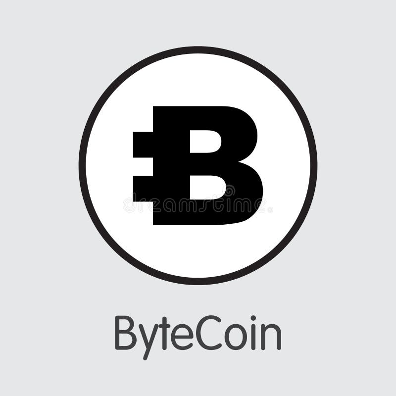 ByteCoin - Cryptocurrency Logo. Stock Vector - Illustration of ...