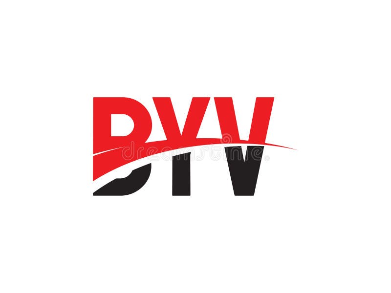 BYV Letter Initial Logo Design Vector Illustration Stock Vector ...