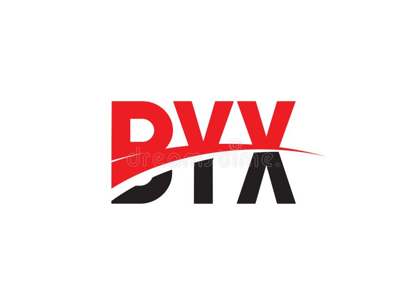 BYX Letter Initial Logo Design Vector Illustration Stock Vector ...