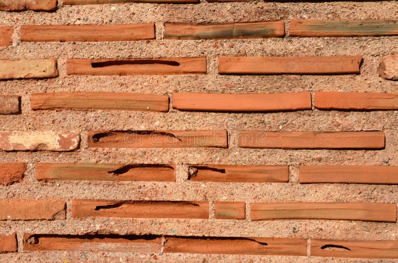 Byzantine bricks stock photo. Image of byzantium, building - 35669962