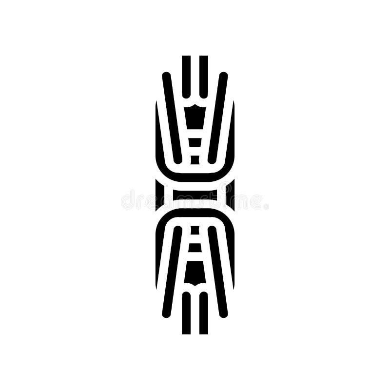 Byzantine Chain Glyph Icon Vector Illustration Stock Illustration ...