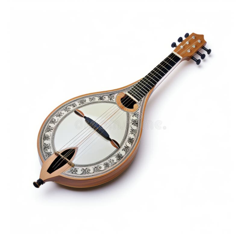 Byzantine-inspired Brown Mandolin with Panoramic Scale and Distinct ...