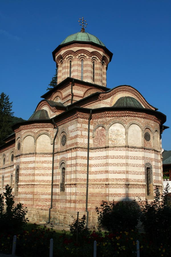 Byzantine style monastery stock image. Image of building - 10880231