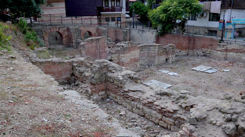 Byzantine Terms in Nesebar Coastal Town in Bulgaria Stock Video - Video ... Byzantine Terms in Nesebar Coastal Town in Bulgaria Stock Video - Video ...