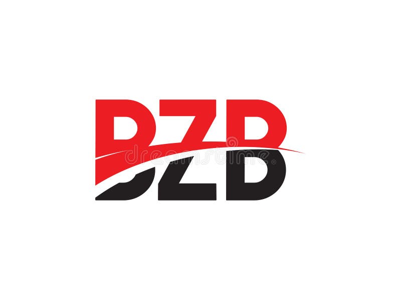 BZB Letter Initial Logo Design Vector Illustration Stock Vector ...