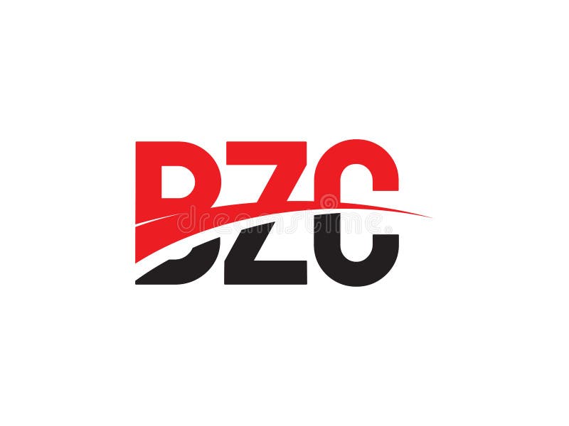 BZC Letter Initial Logo Design Vector Illustration Stock Vector ...