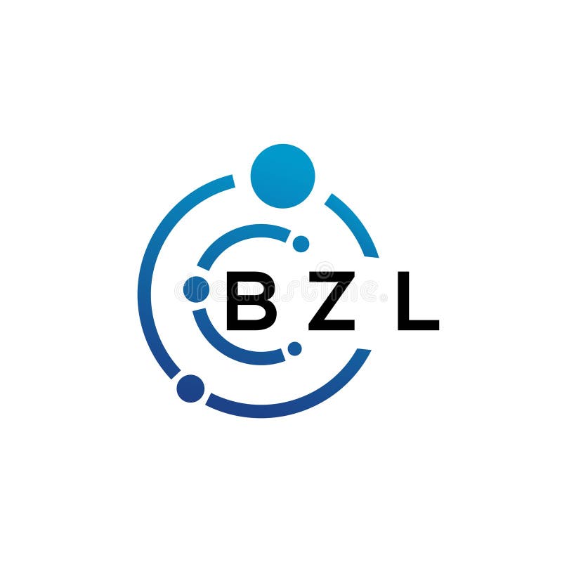 BZL Letter Logo Design on White Background. BZL Creative Initials ...