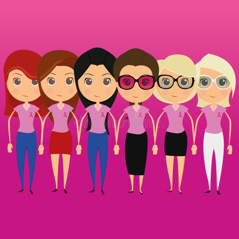 Cáncer de pecho stock de ilustración. Ilustración de vida - 45272015