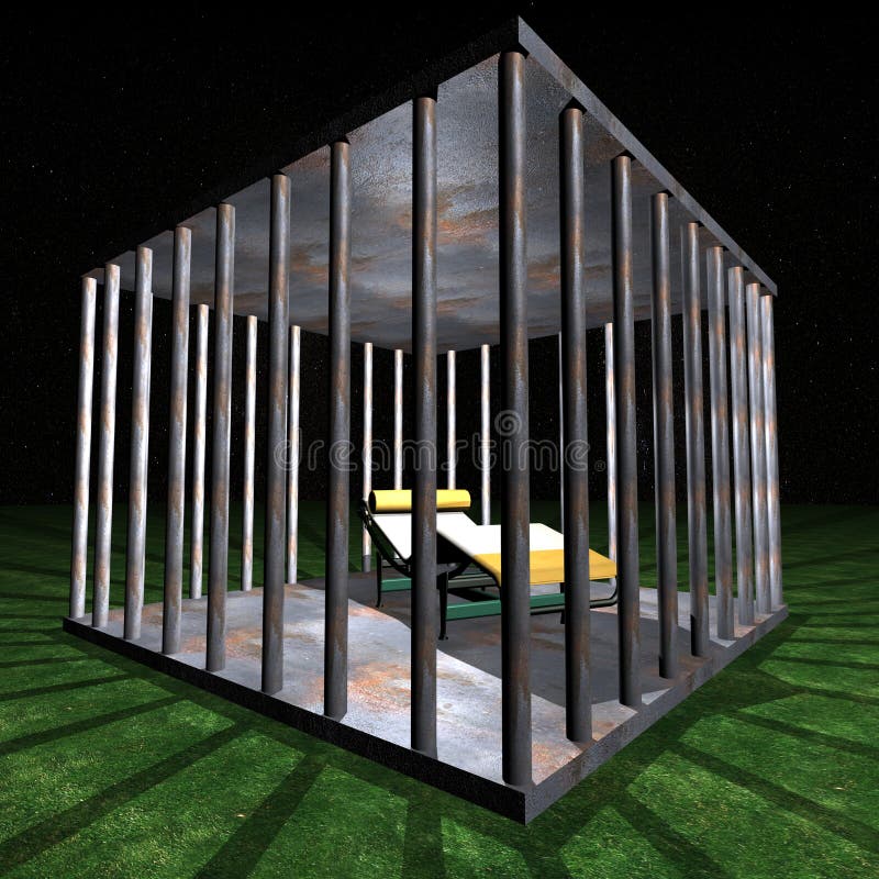 Cárcel - celda de prisión imagen de archivo. Imagen de keywords - 1863383