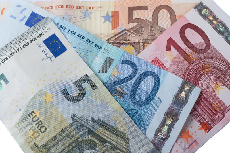 Cédula da moeda do Euro imagem de stock. Imagem de papel - 50322051