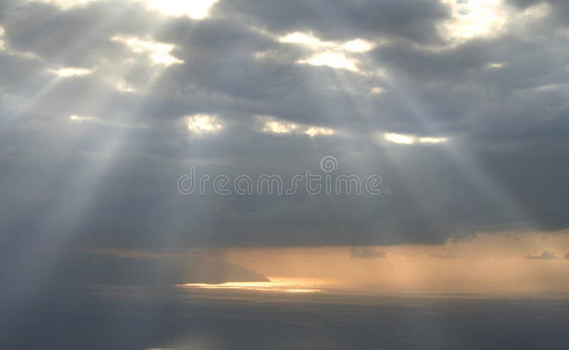 Céu claro divino foto de stock. Imagem de estrela, sunset - 11373218