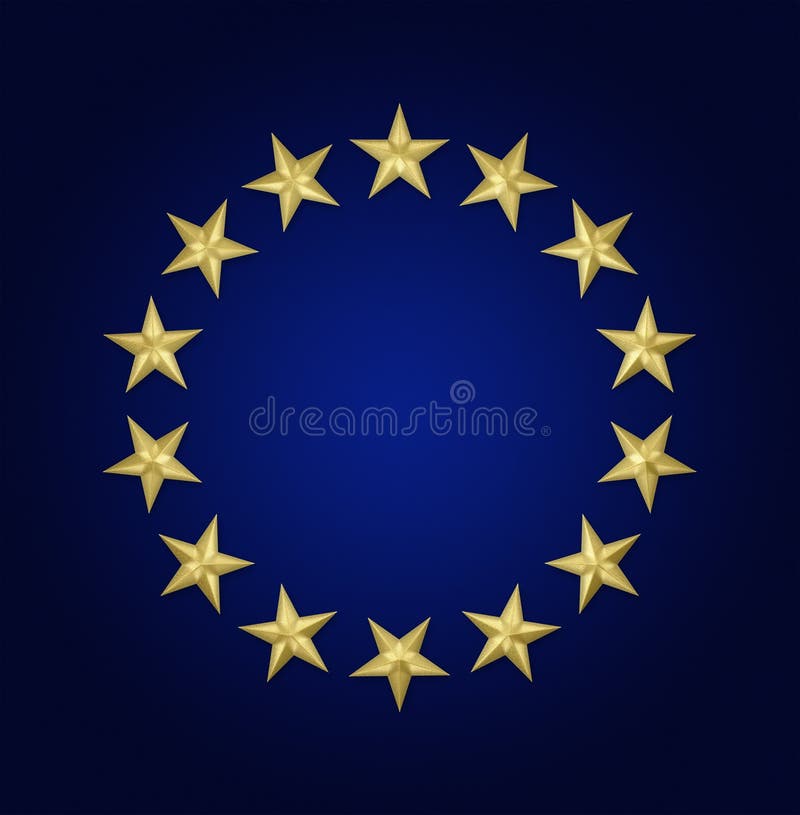 Estrellas en círculo stock de ilustración. Ilustración de modelo - 82745416