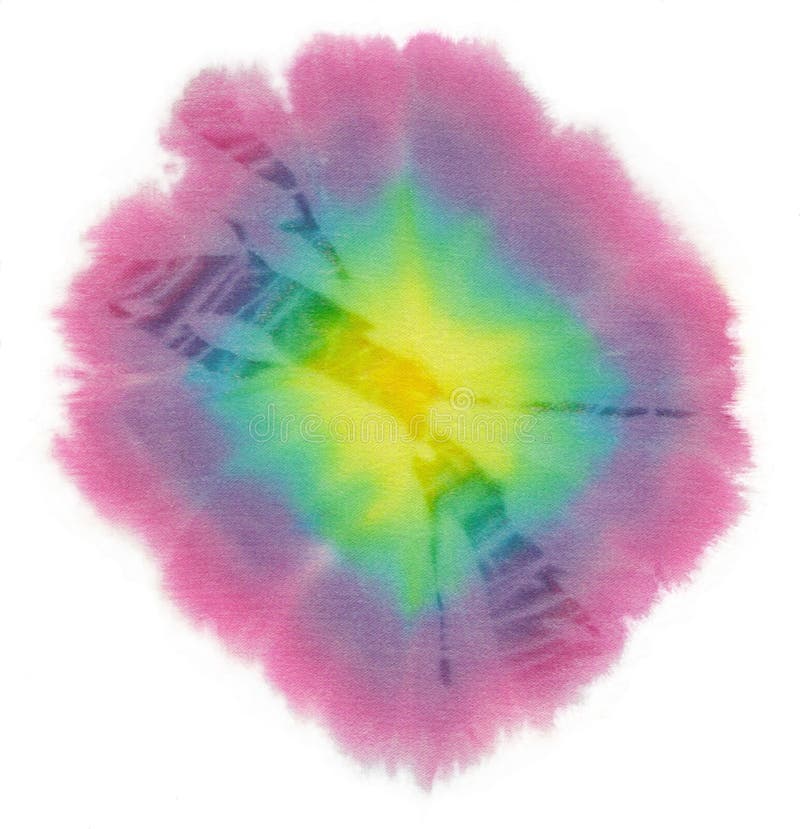 Círculo Violeta Del Batik Aislado Stock de ilustración - Ilustración de ...