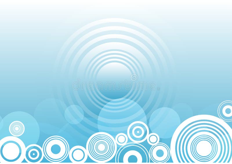 Círculos abstractos ilustración del vector. Ilustración de elemento ...