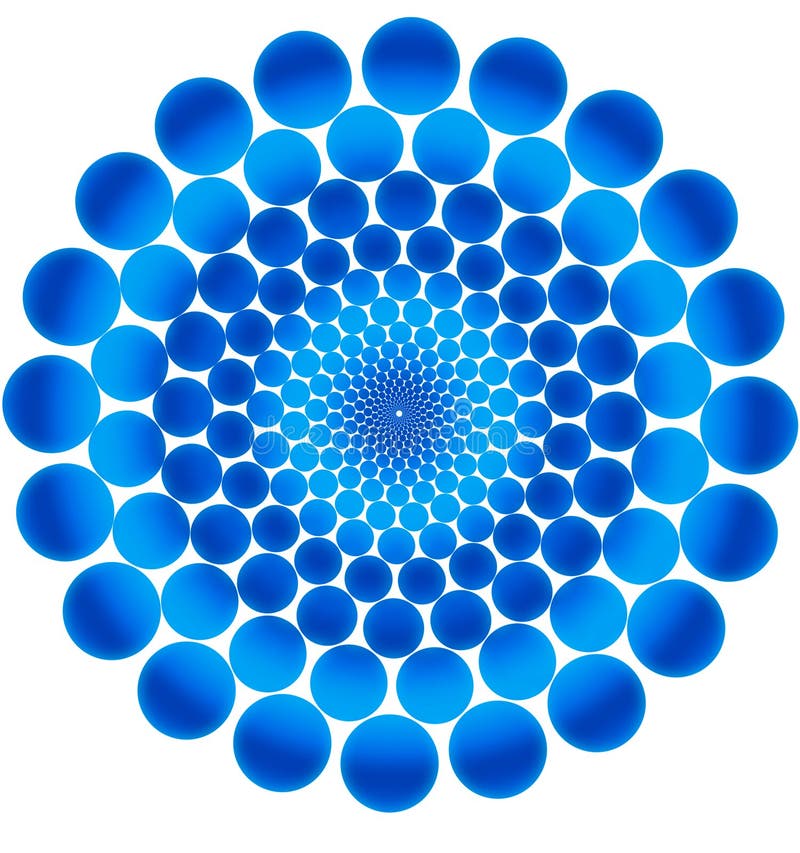 Círculos azules. stock de ilustración. Ilustración de textura - 8724376