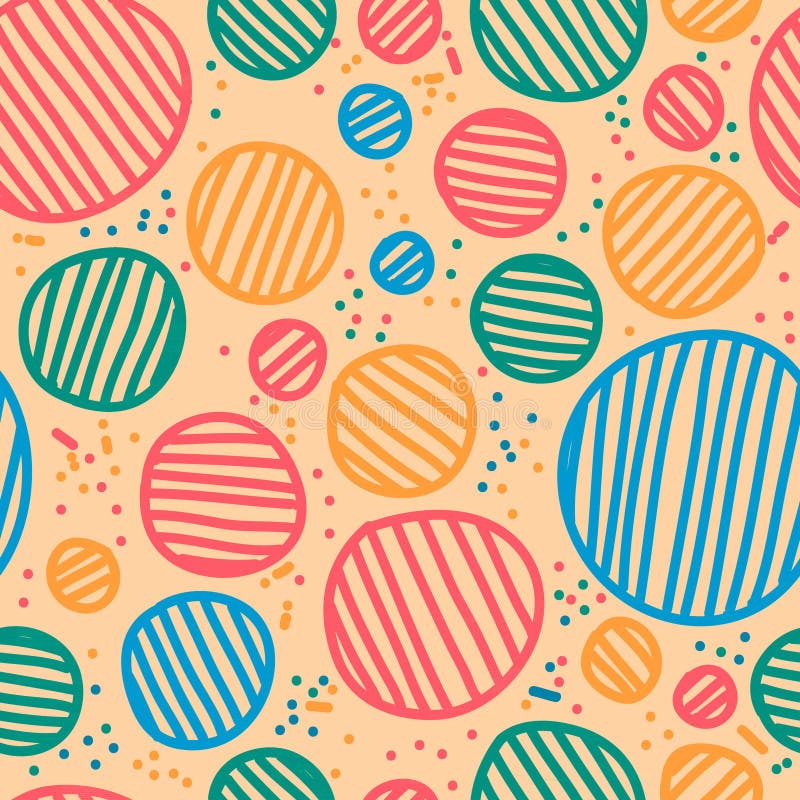 Círculos Incompletos Inconsútiles Del Vector Ilustración del Vector ...