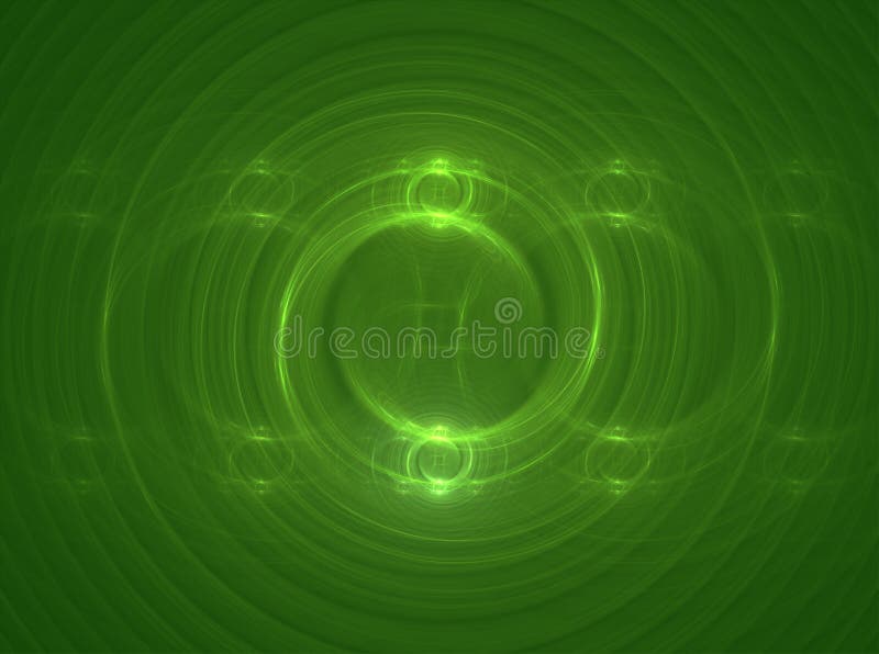 Círculos verdes ilustración del vector. Ilustración de verdes - 8116301