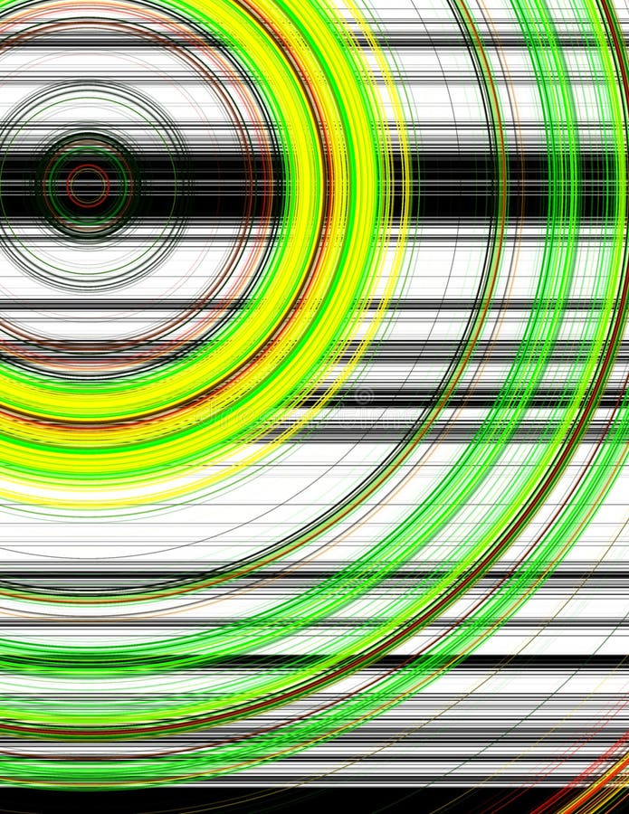 Círculos y líneas stock de ilustración. Ilustración de cuadro - 2309292