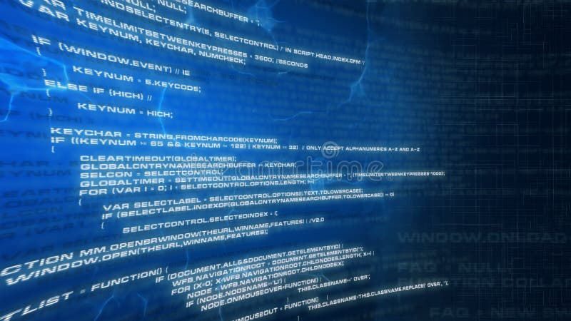 Código de internet ilustração stock. Ilustração de dados - 18862961