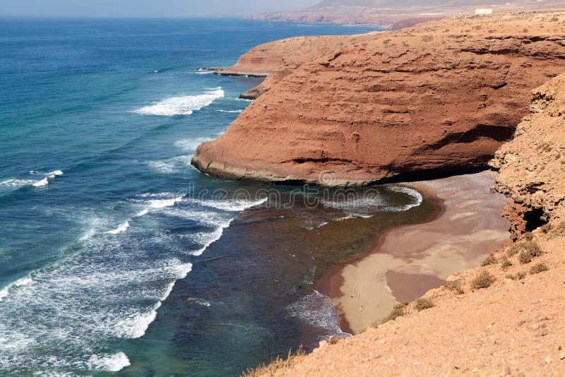 Côte Atlantique De Rabat, Maroc Photo stock - Image du afrique ...