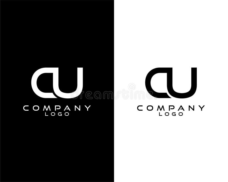 Cúmulo Do Design De Logotipo Moderno Com Cor Branca E Preta Que Pode ...