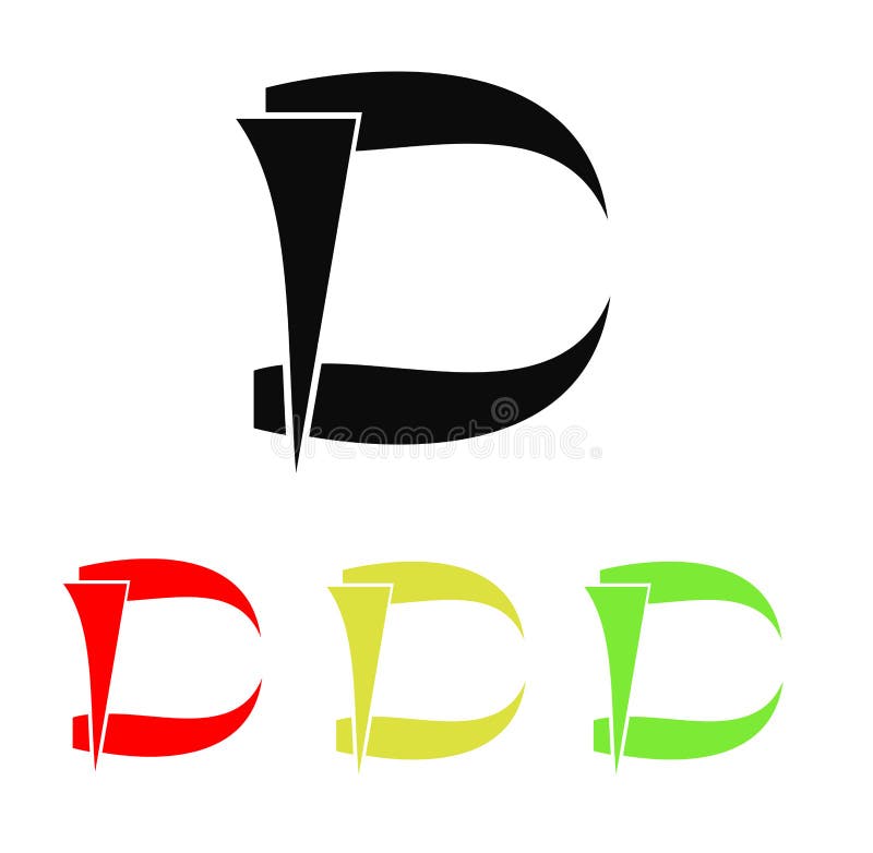 Letter Type of C Kanji Japanese Style Stock Vector - Illustration of ...