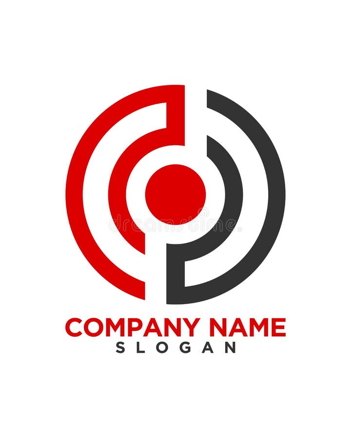 C Circle Initial Abstract Business Insurance Abstract Stock Vector ...