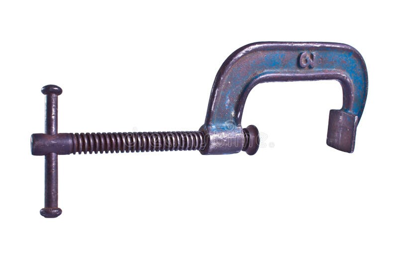 C-clamp stock photo. Image of tension, work, steel, worker - 31292096