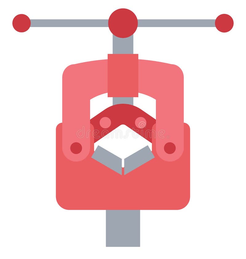 C Clamp Isolated Vector Icon for Construction Stock Vector ...