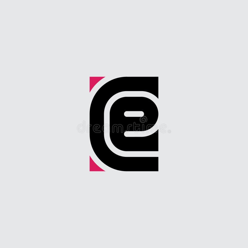 C and E - Logo, Initials or Monogram. Design Element or Icon Stock ...
