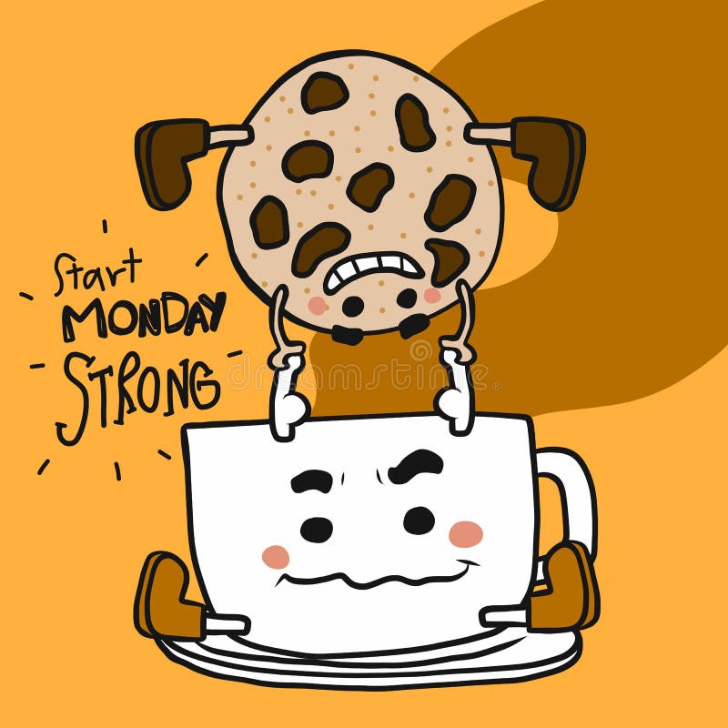 Strong coffee stock illustration. Illustration of espresso - 49886934