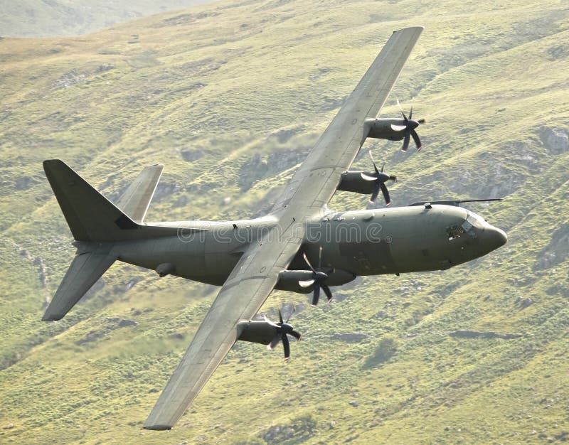 C130 Hercules aircraft stock image. Image of military - 33280975