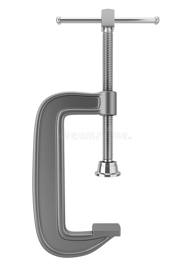 C-Klammer stock abbildung. Illustration von hilfsmittel - 49672153