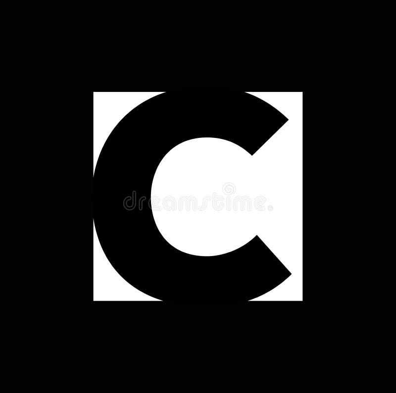 C Letter Typography Vector Icon. C Brand Name Stock Vector ...