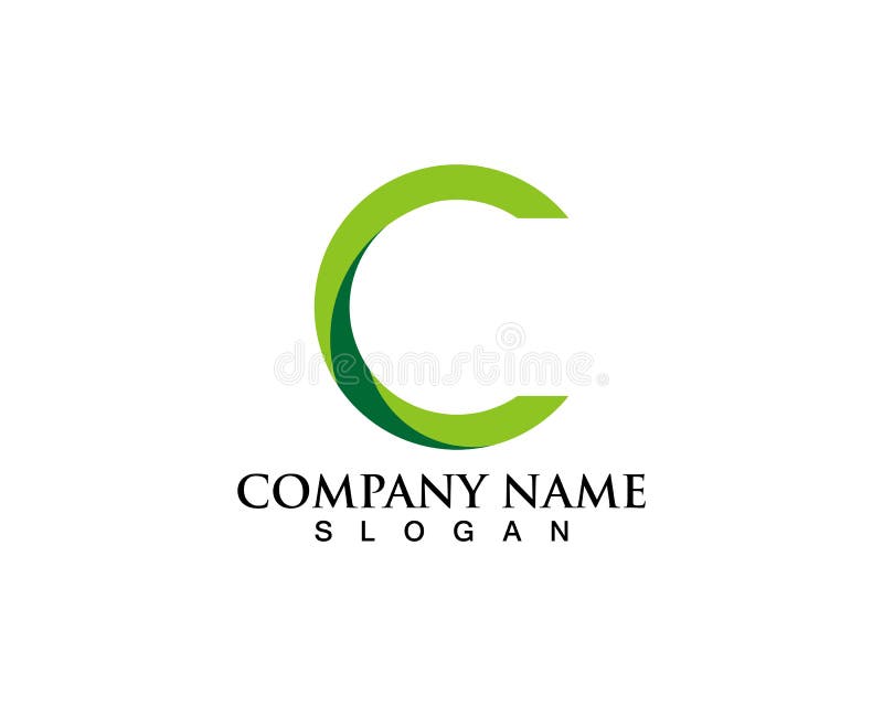 C Logo and Symbols Vector Template Stock Vector - Illustration of logo ...
