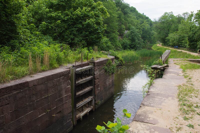 C&O Lock stock photo. Image of masonry, forest, ruins - 66317832