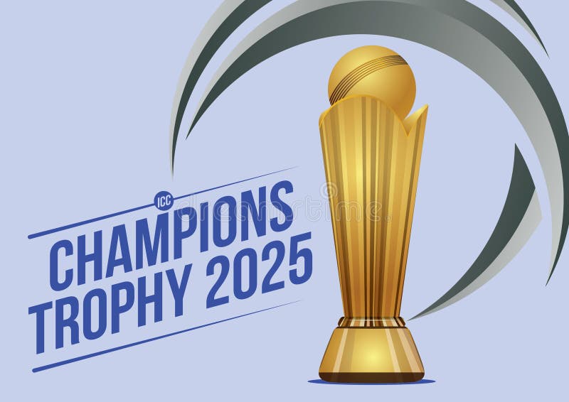 Cricket Trophy Design Template Stock Photo - Illustration of ...