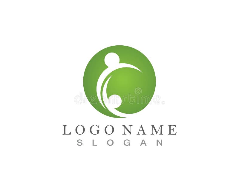C People Logo and Symbol Template Stock Vector - Illustration of ...